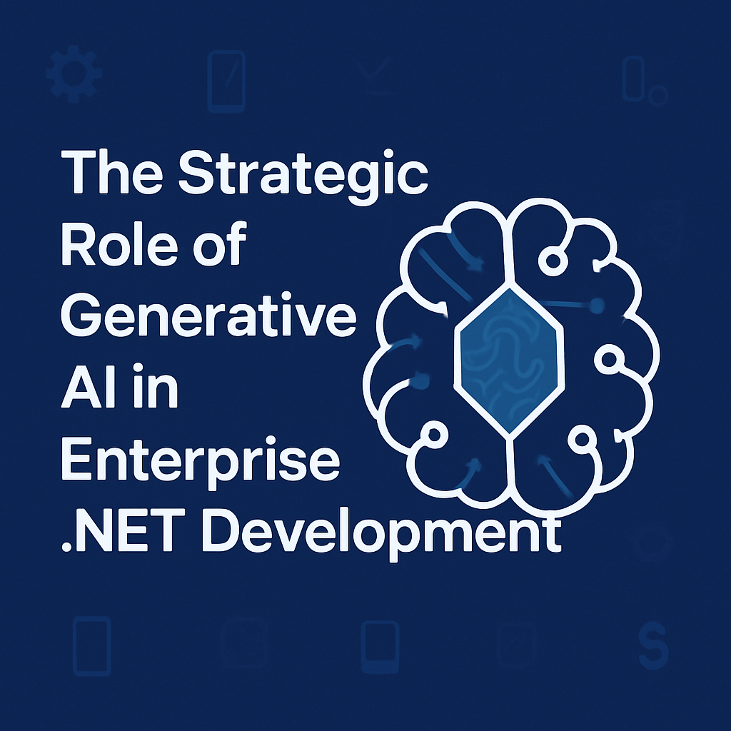 The Strategic Role of Generative AI in Enterprise .NET Development ...